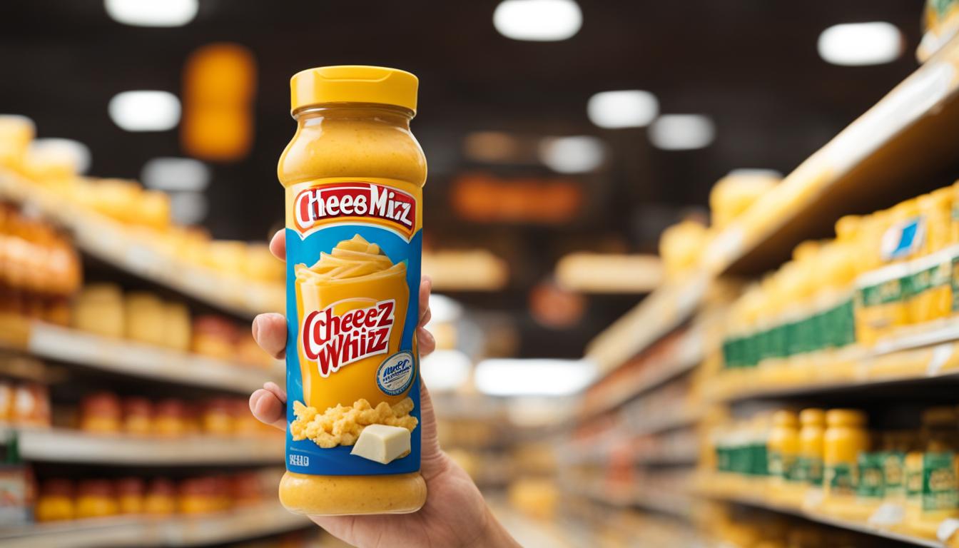 Find Cheese Whiz in the Grocery Store Easily