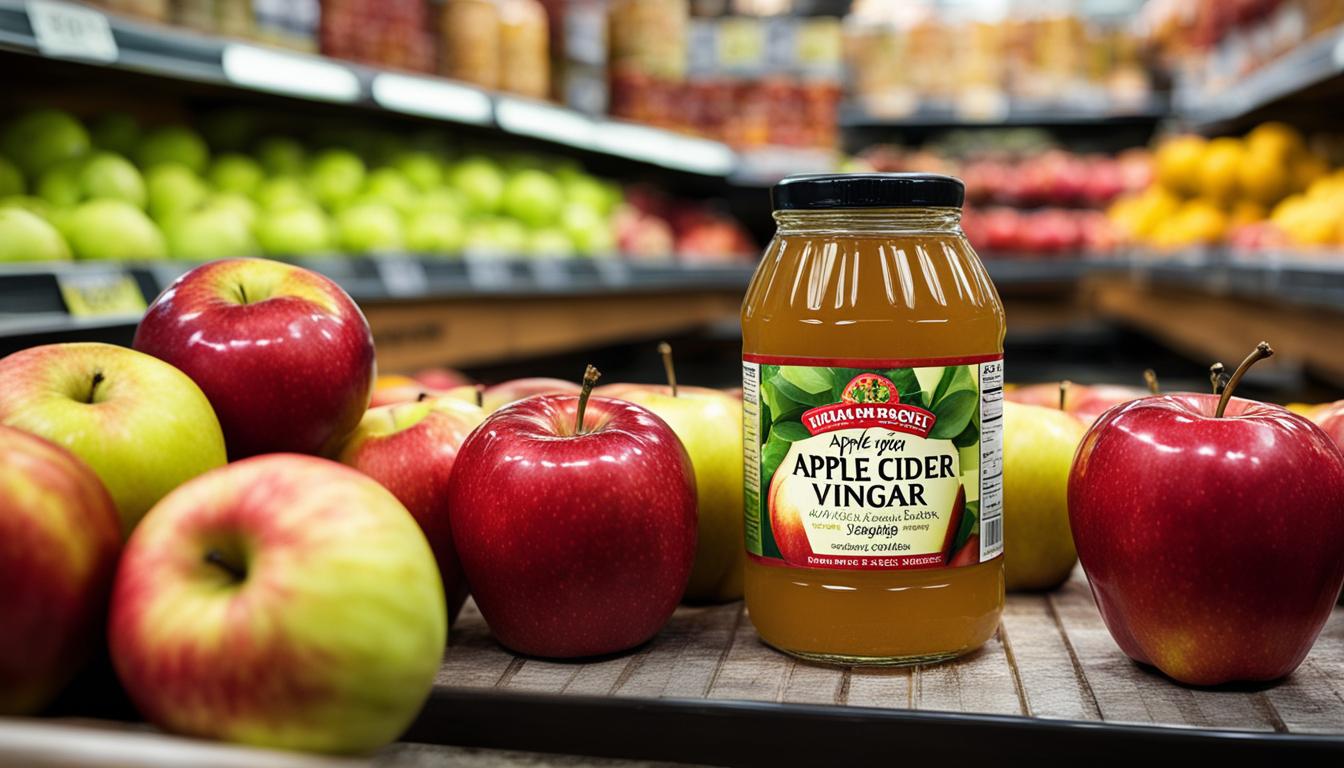 Find Apple Cider Vinegar in Grocery Store