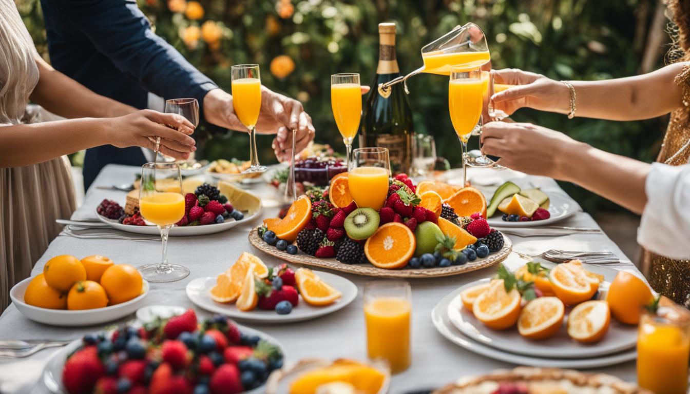 Perfect Pairings for Mimosas Brunch Menu