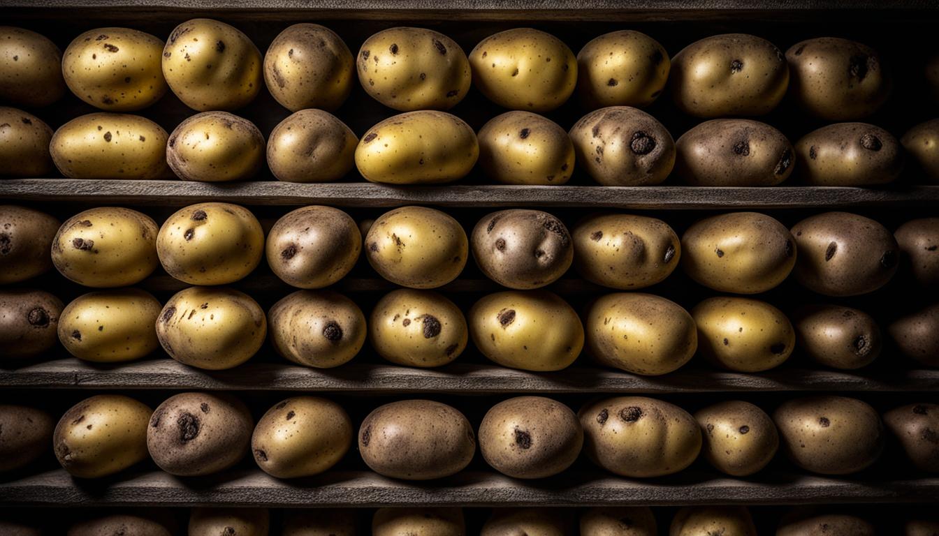 Secret Behind Stores Covering Potatoes at Night