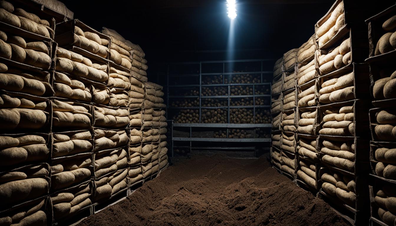 Secret Behind Stores Covering Potatoes at Night