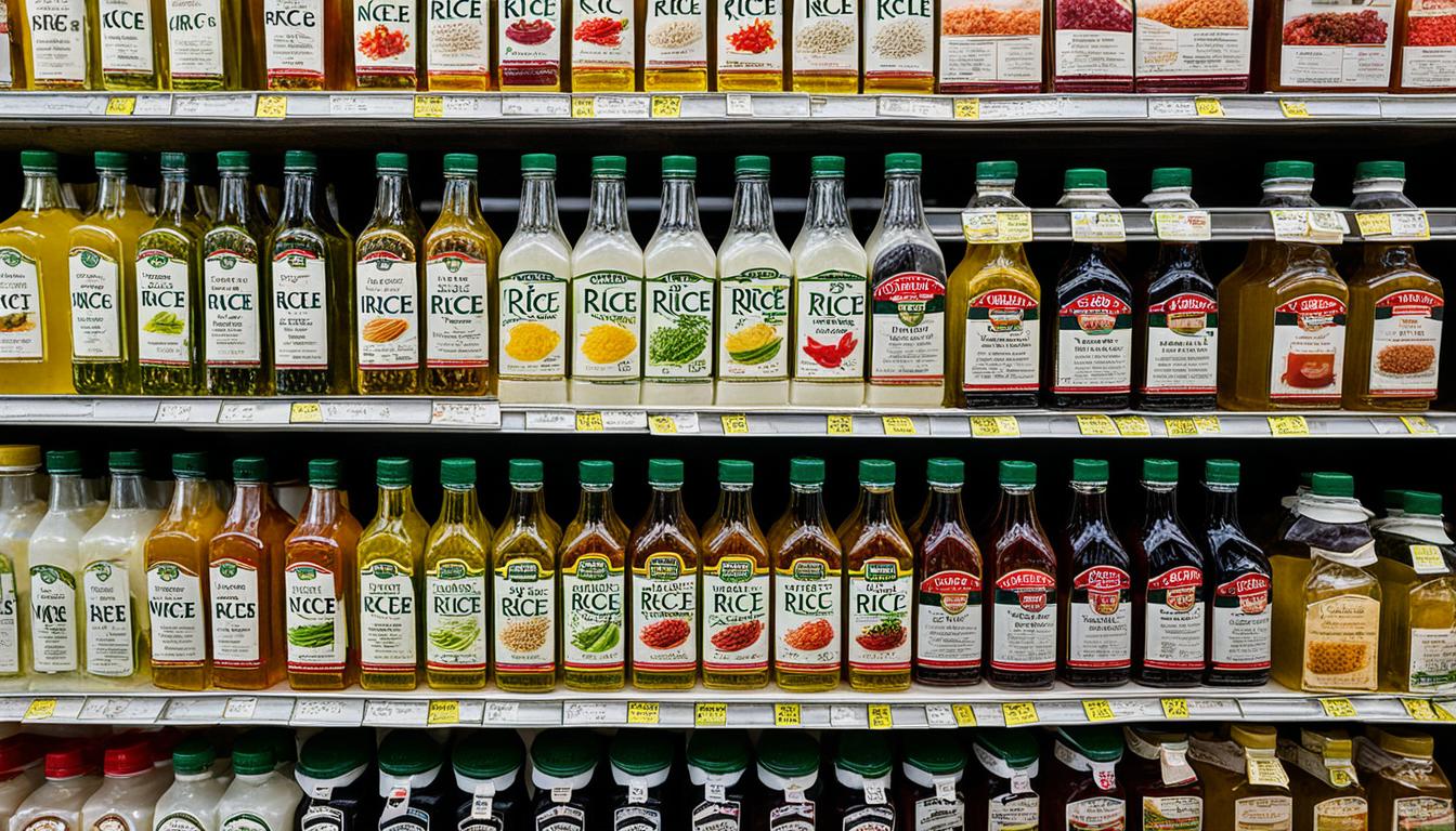 Finding Rice Vinegar in the Grocery Store Easily